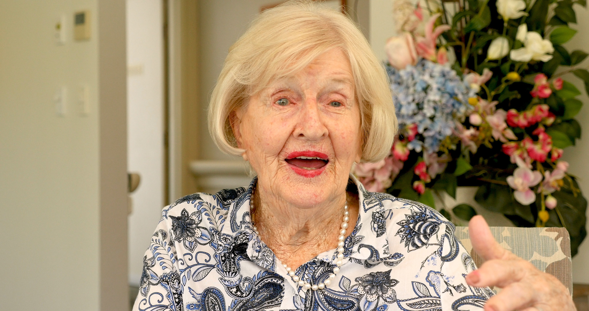 Centenarian profile for Molly Cummings • The 100 Project