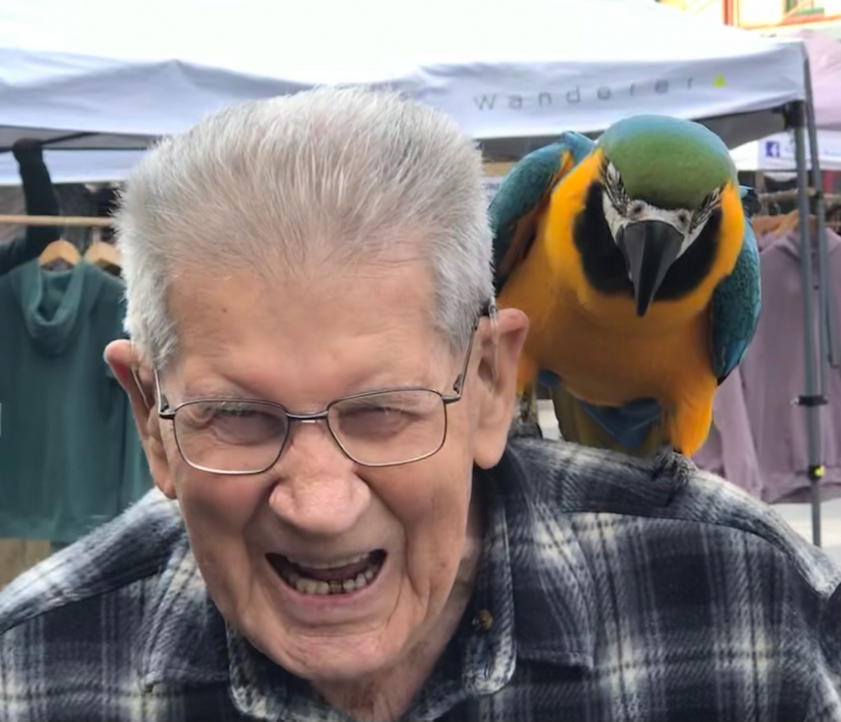 Centenarian profile for George Snow • The 100 Project