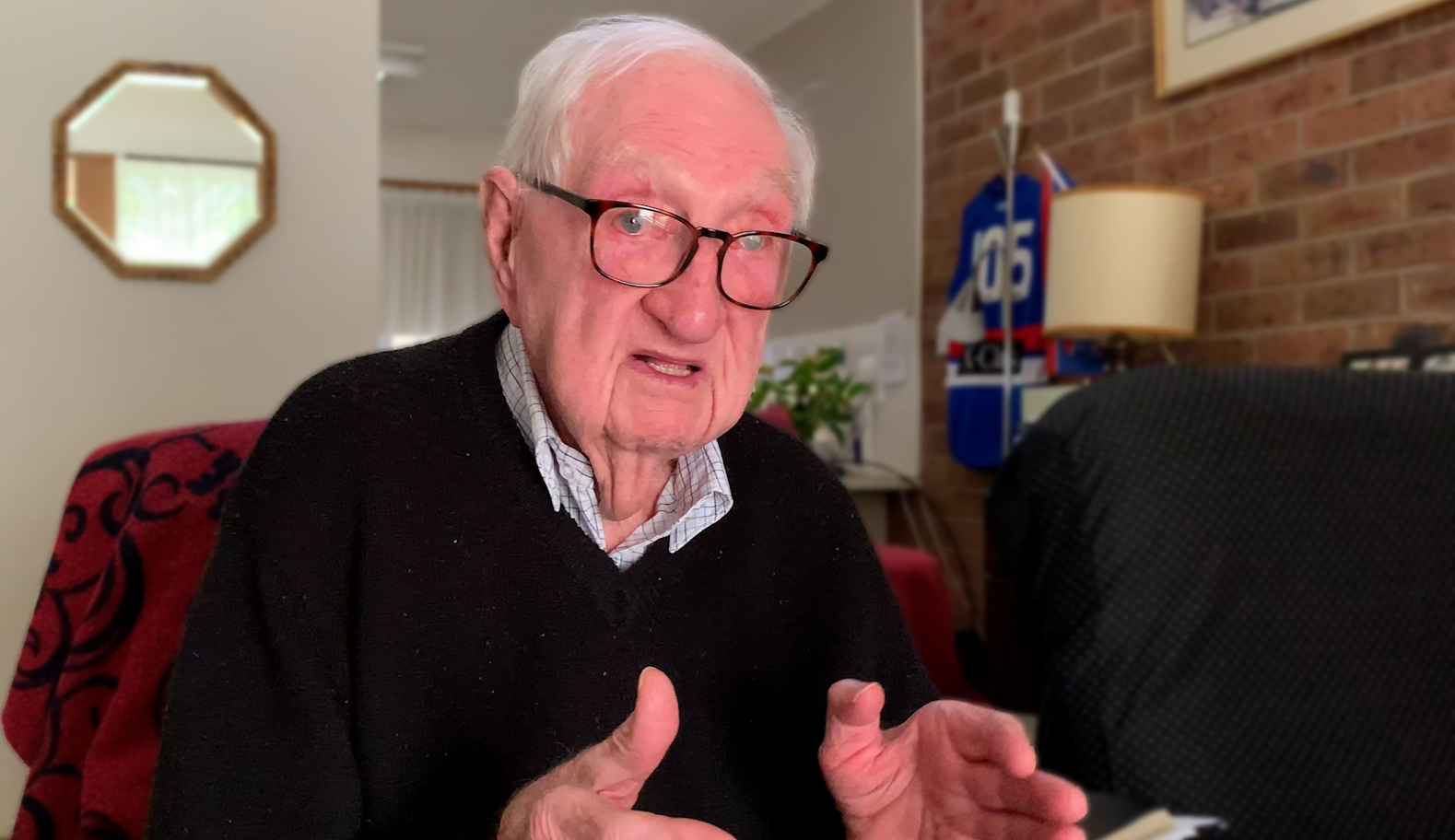 Centenarian profile for Rev Bill Morgan • The 100 Project