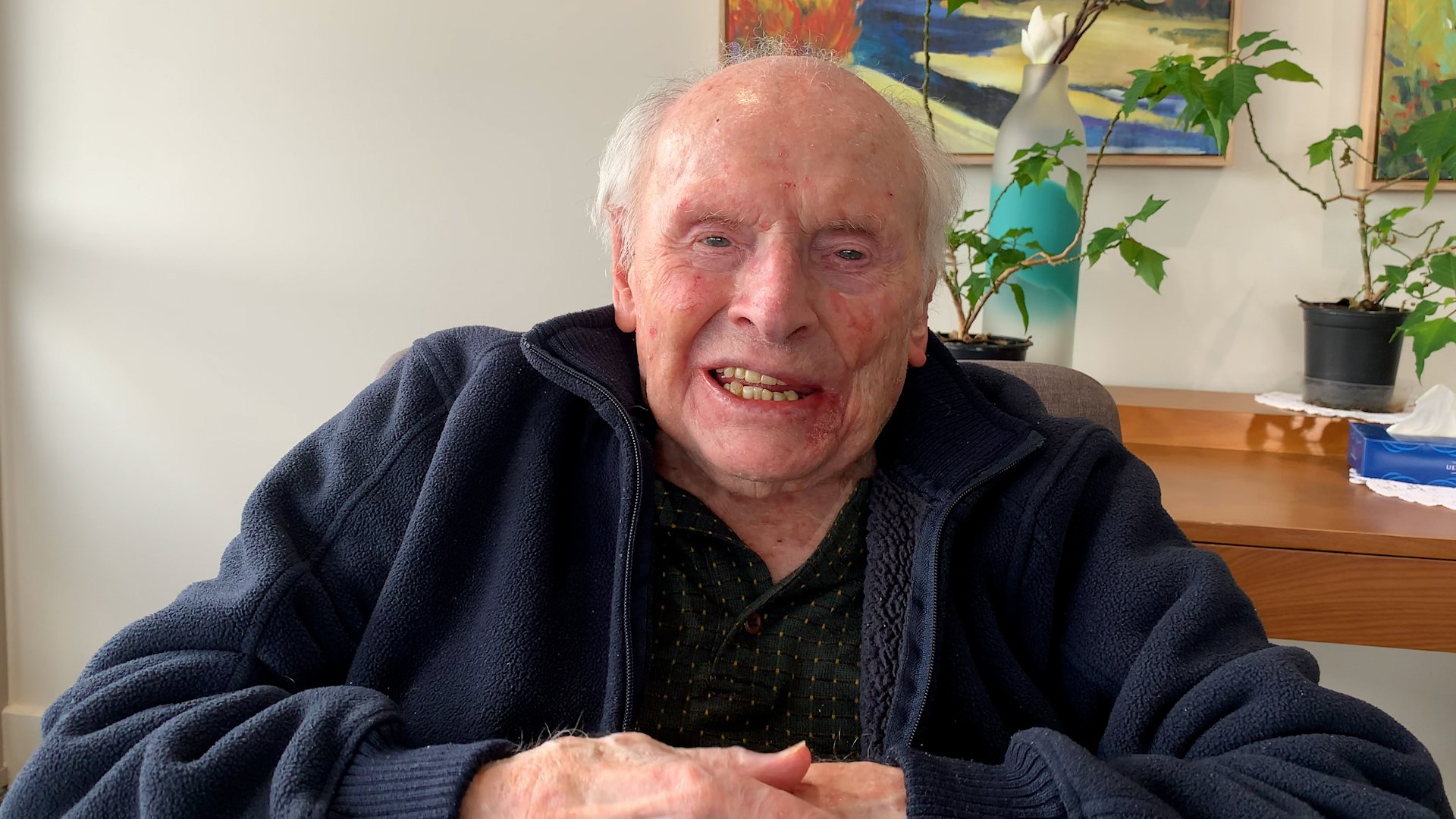 Centenarian profile for Fred Cullen • The 100 Project
