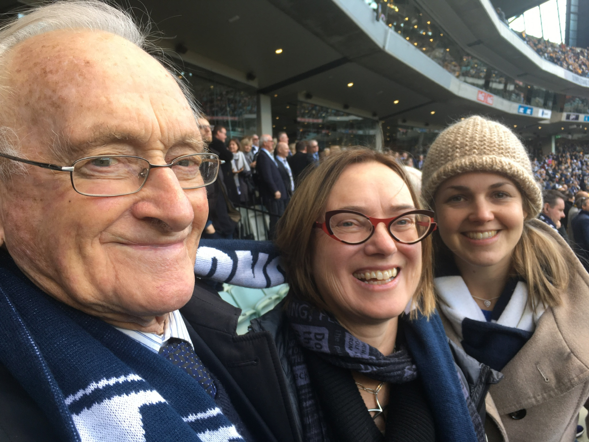 Centenarian profile for Allan Trinca • The 100 Project