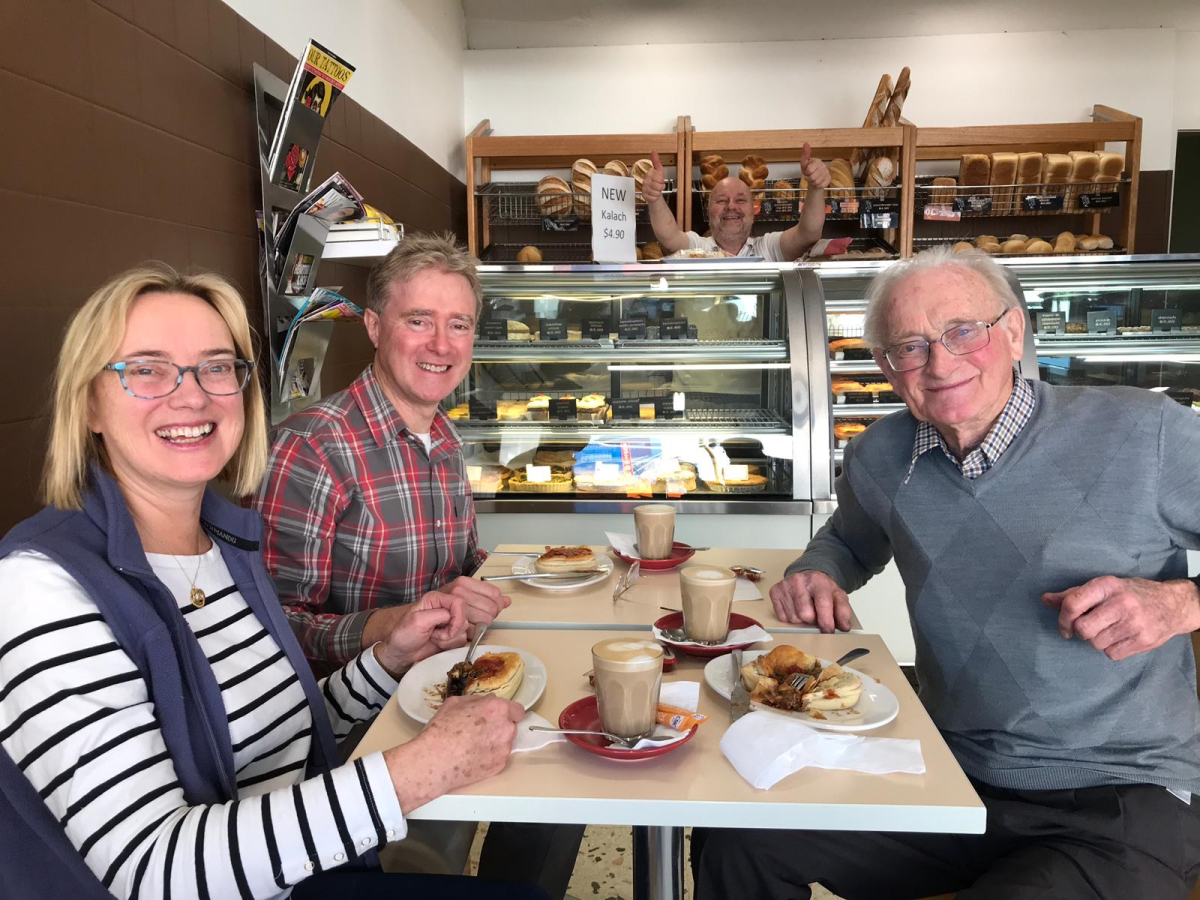 Centenarian profile for Allan Trinca • The 100 Project